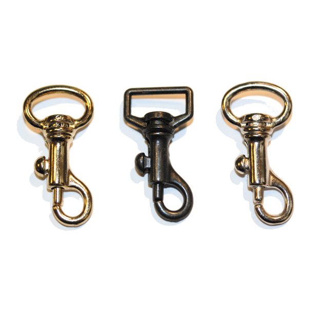 Karabiner mini 12x35mm - Karabiner - Das LederHaus - Leder, Pelz ...
