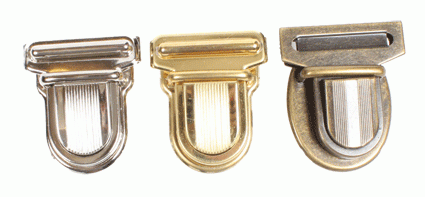 School bag lock - Locks / closures - Leather House - Fur, Buckles ...