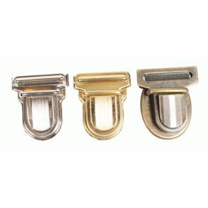 Bag lock clip gold - Locks / closures - Leather House - Fur, Buckles ...